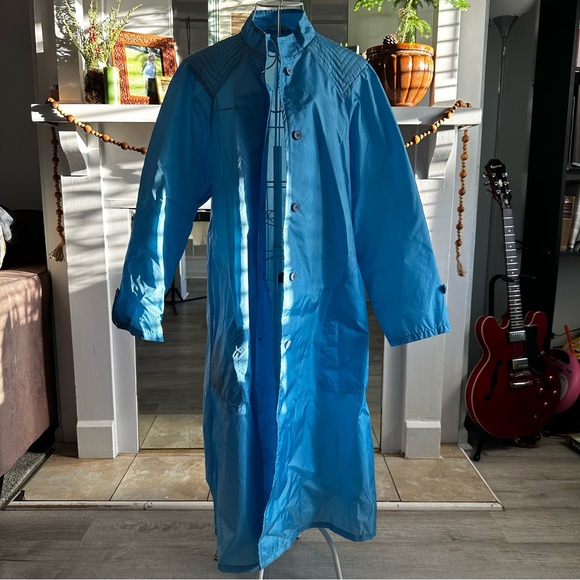 Lord & Taylor | Jackets & Coats | Vintage Lord Taylor Blue 8s Trench ...